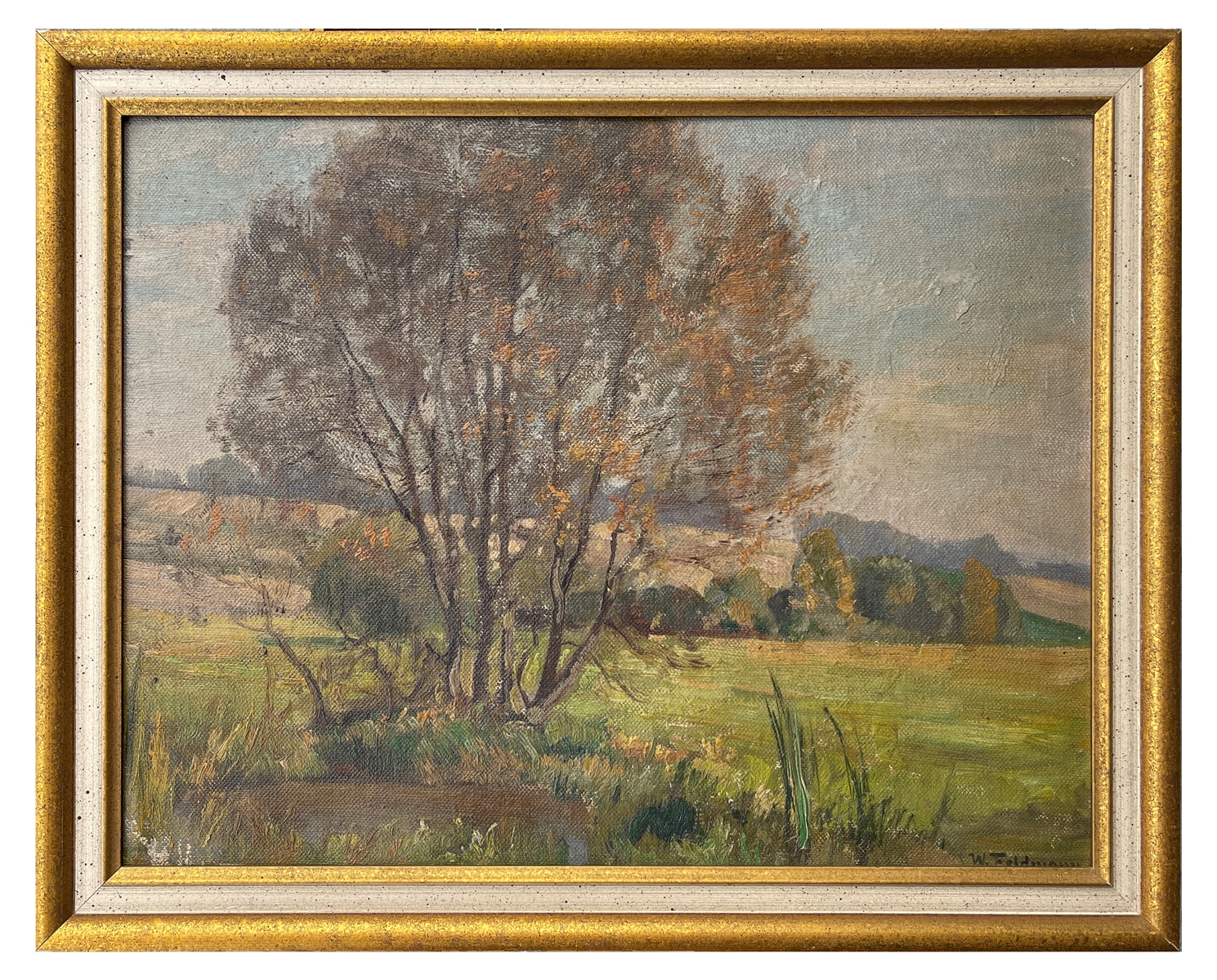 Wilhelm Feldmann | Impressionist Country Landscape | MutualArt