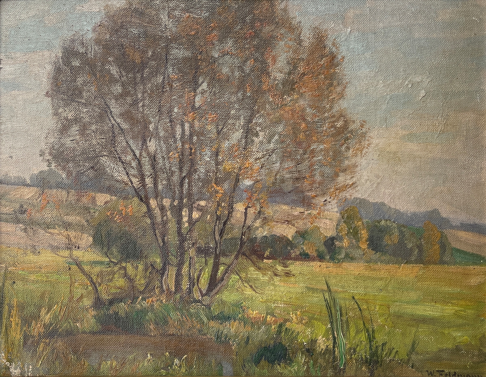 Wilhelm Feldmann | Impressionist Country Landscape | MutualArt