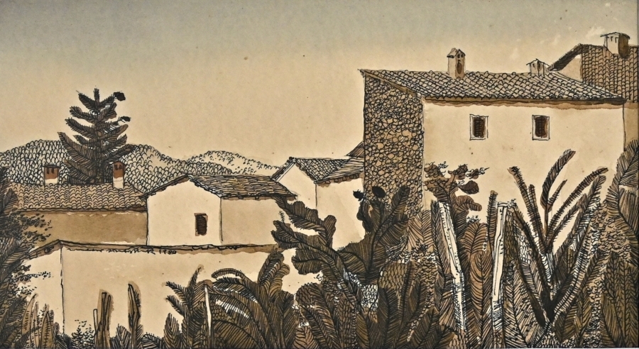 Walter Matysiak | Südländische Häuser (1980) | MutualArt
