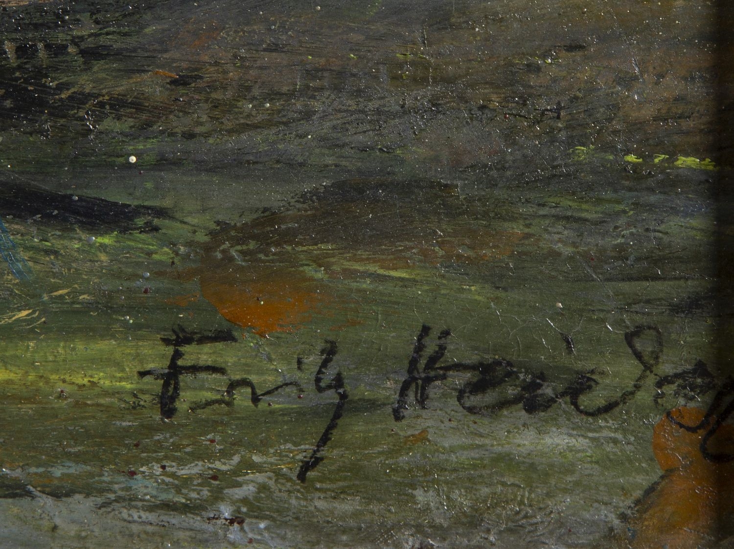 Fritz Heider | Landschaft in stürmischer Stimmung | MutualArt