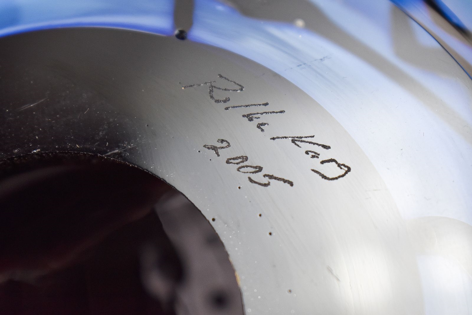 Rollin Karg | FLOATING DISK ART SCULPTURE | MutualArt