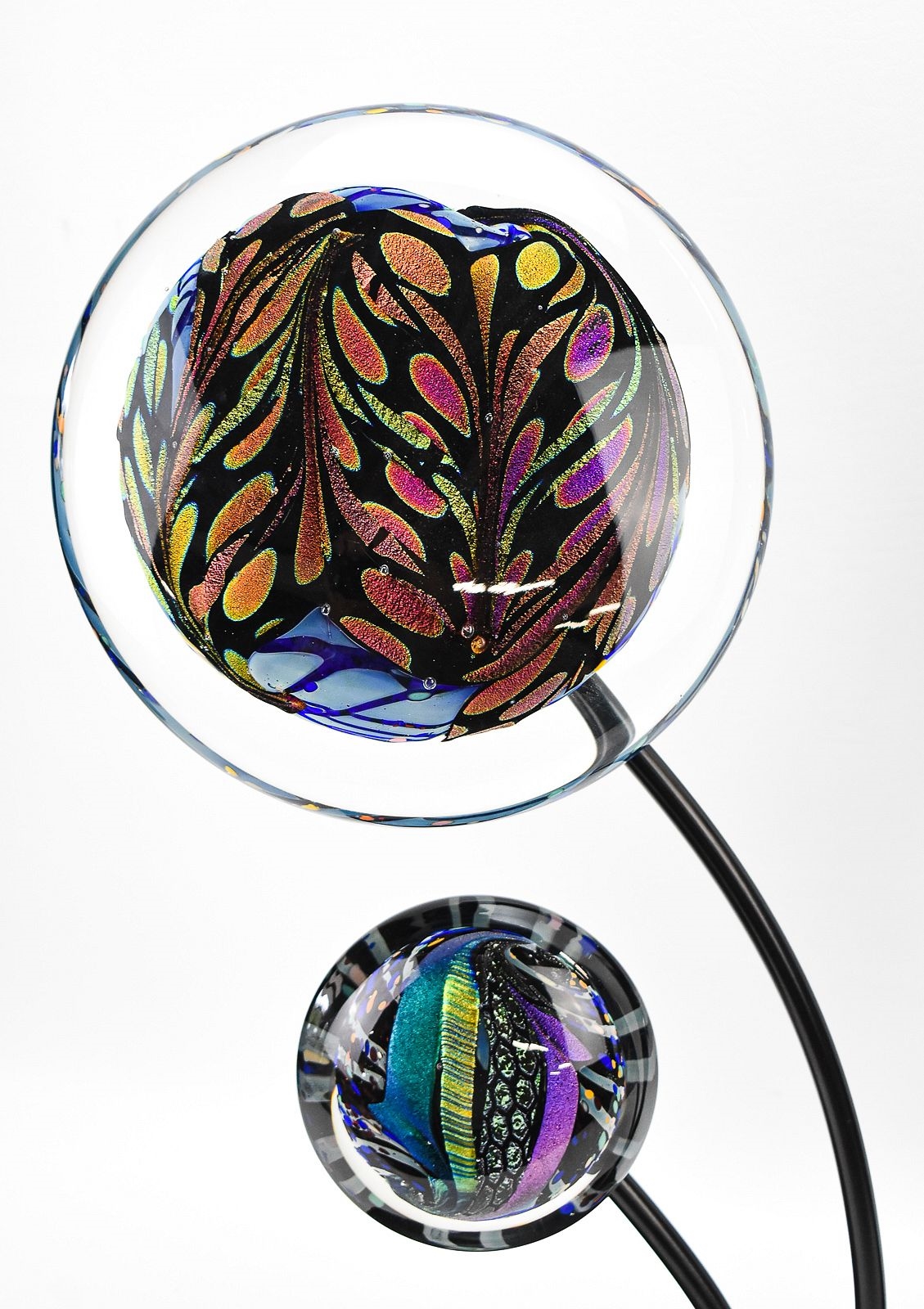 Rollin Karg | FLOATING DISK ART SCULPTURE | MutualArt