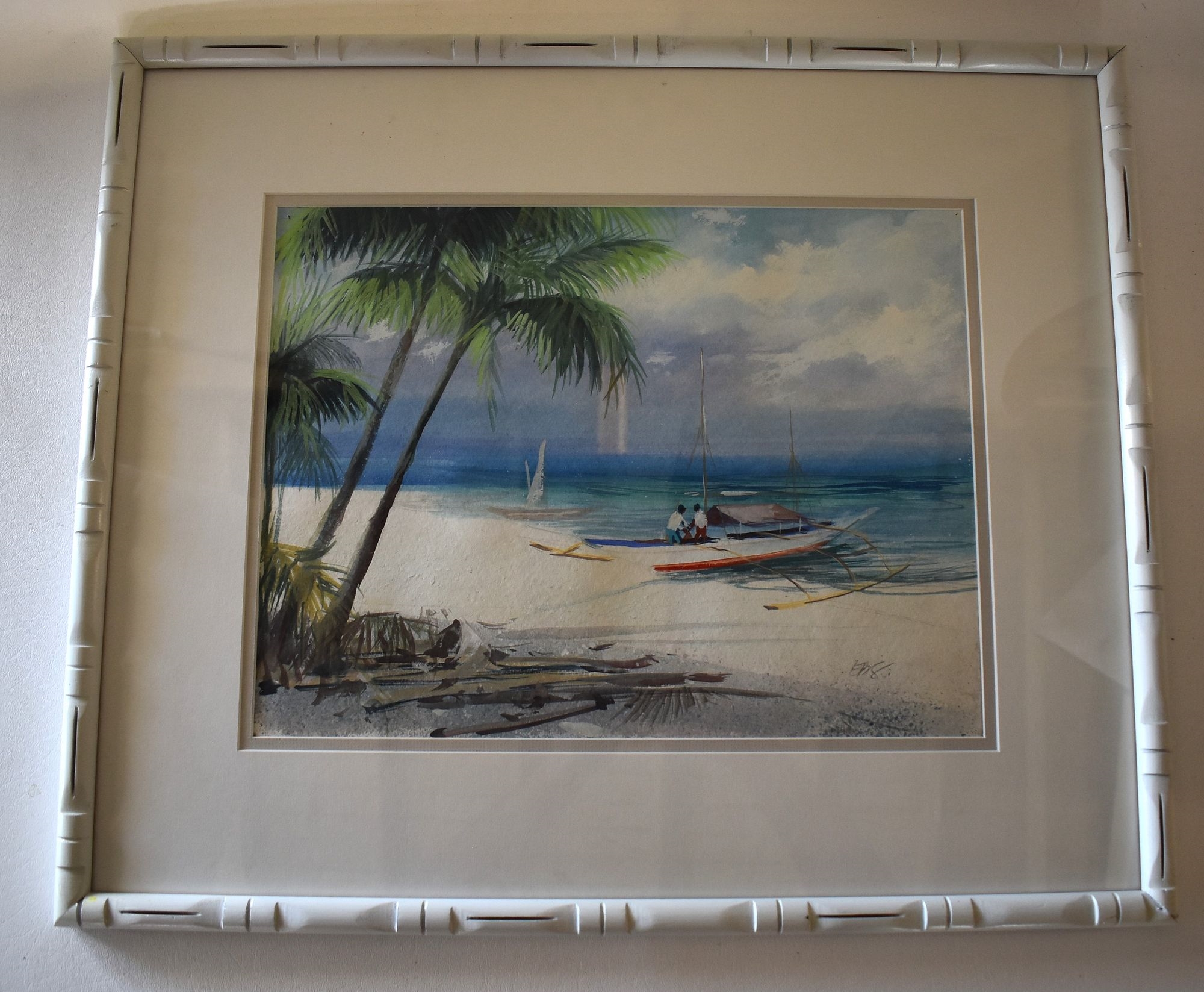 Edgardo Sarmiento | Beach at Baracay Island Philippines | MutualArt