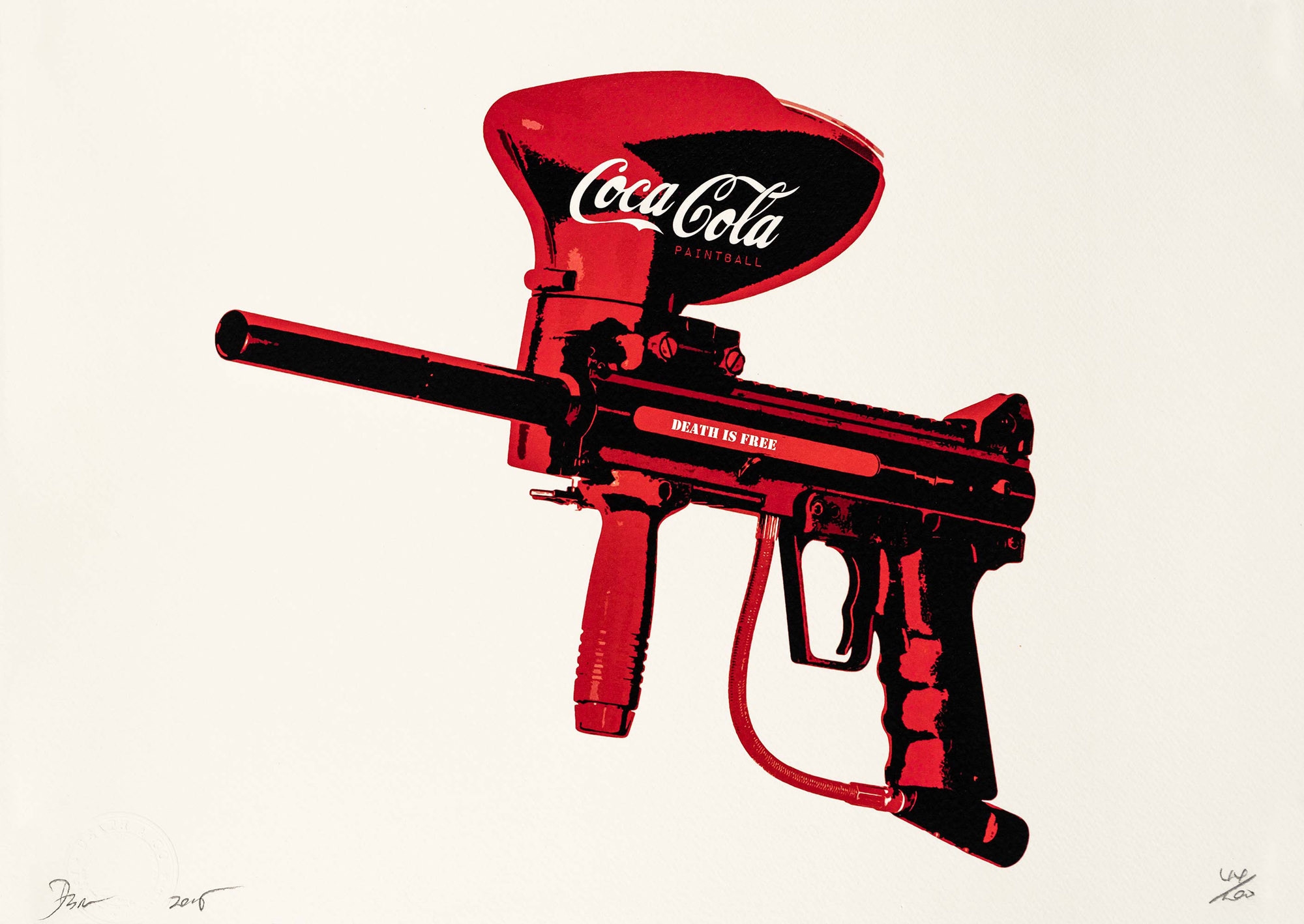 Death NYC | Coca-Cola Gun, 2016 (2016) | MutualArt