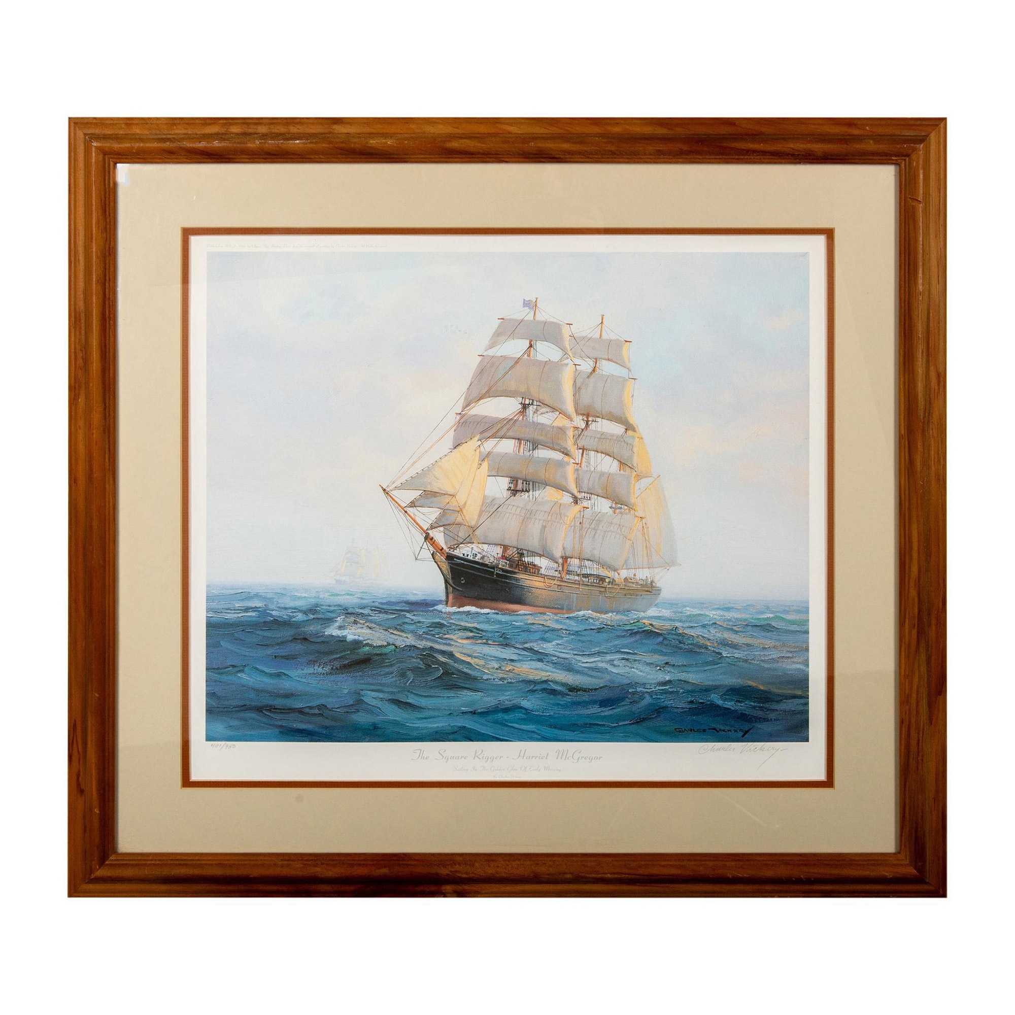 Charles Vickery | Sailing Ship (1970) | MutualArt