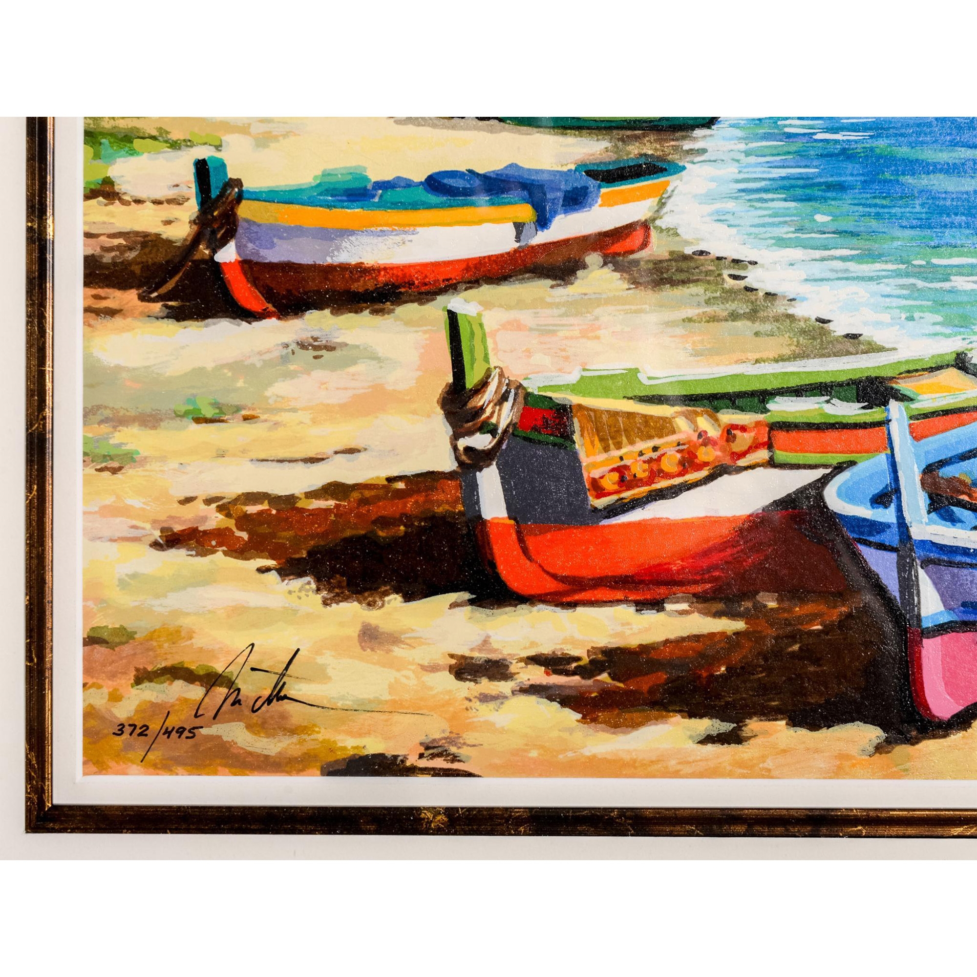 Anatoly Metlan | Fisherman Boats | MutualArt