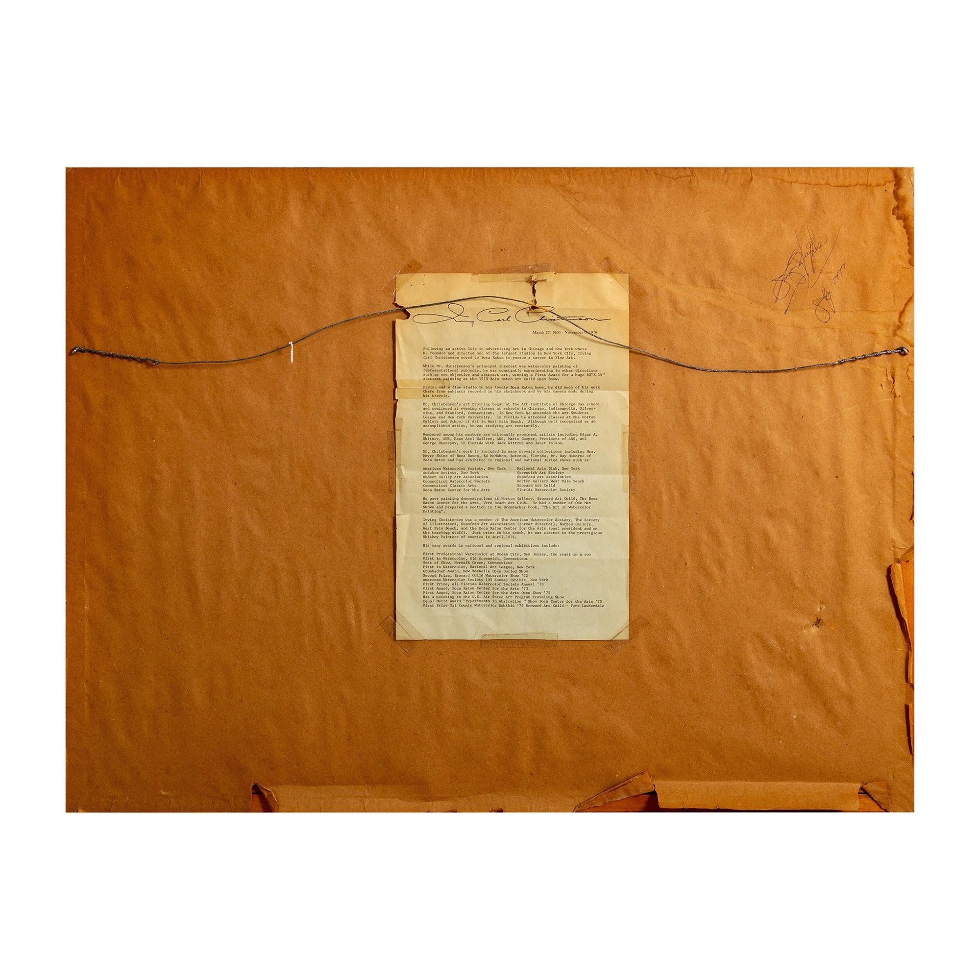 Irving Carl Christenson | A red beached tugboat named Annie | MutualArt