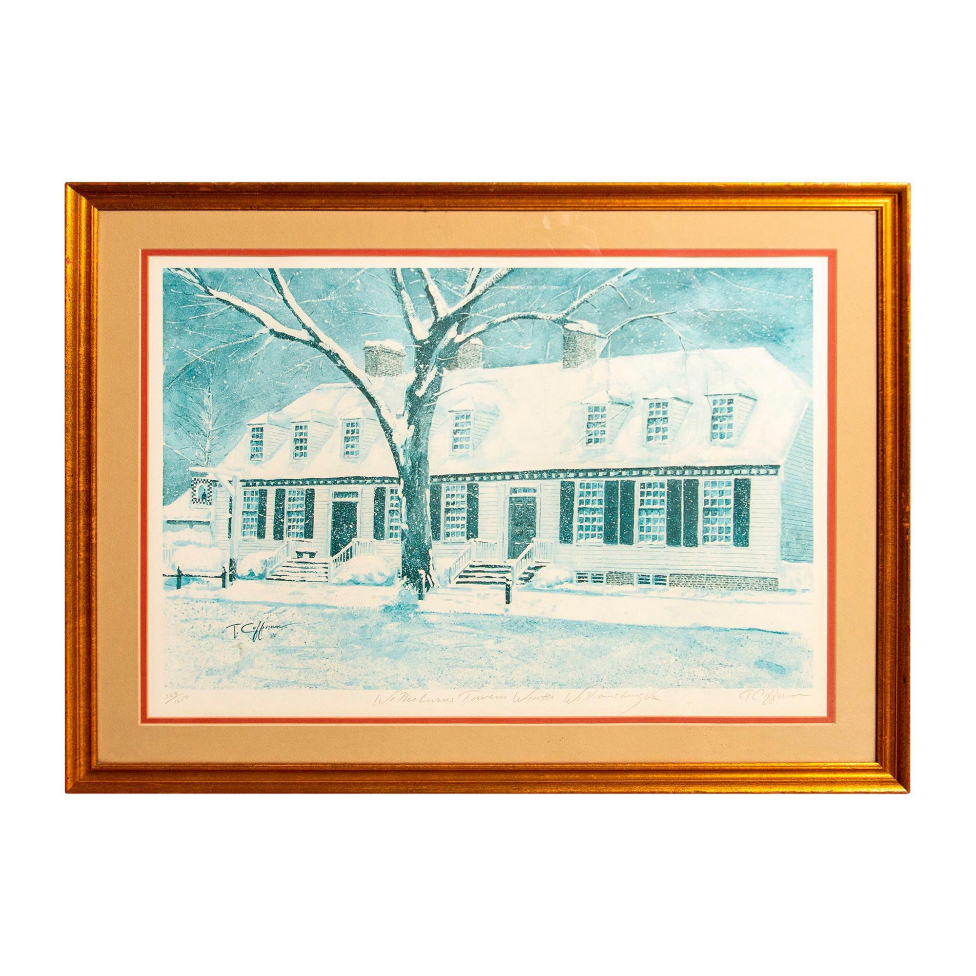 Terrence Coffman | A Tavern, Williamsburg (1980) | MutualArt
