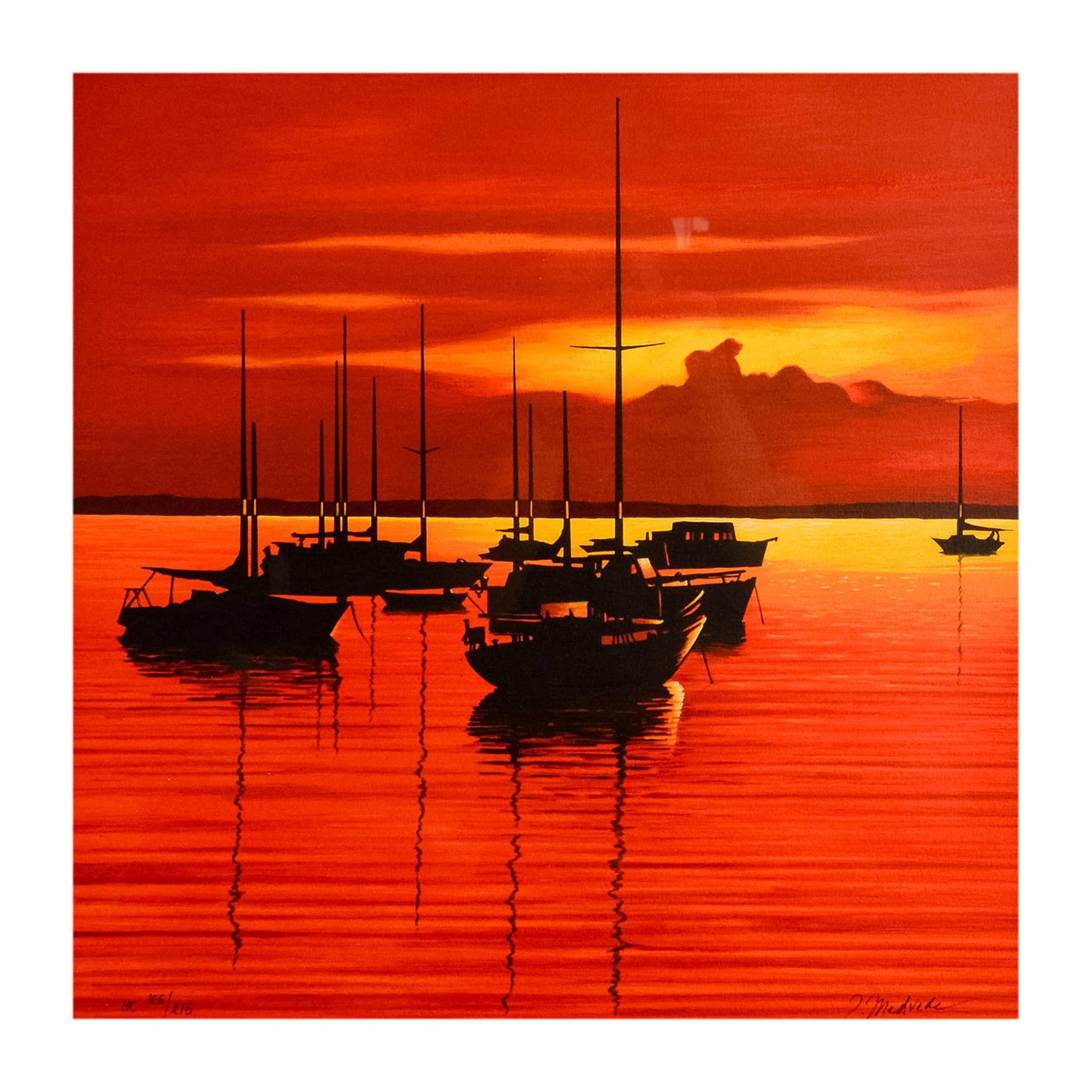 Igor Medvedev | Scarlet Tide (small) | MutualArt