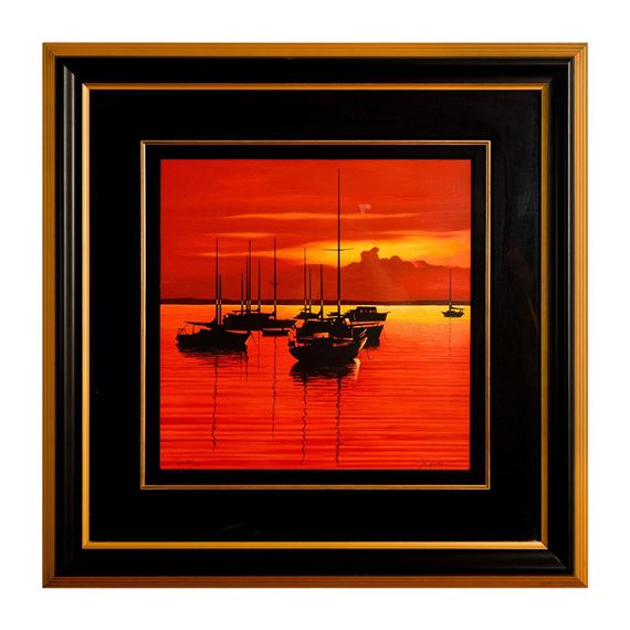 Igor Medvedev | Scarlet Tide (small) | MutualArt