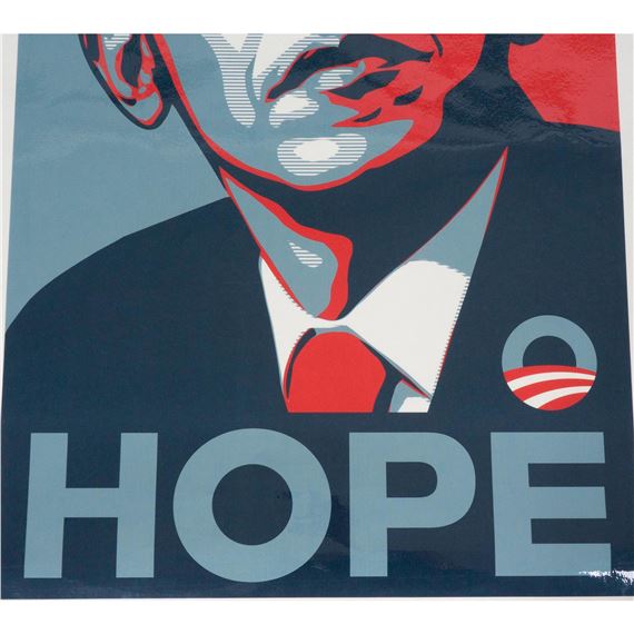 Shepard Fairey | Barack Obama Hope Poster (2008) | MutualArt
