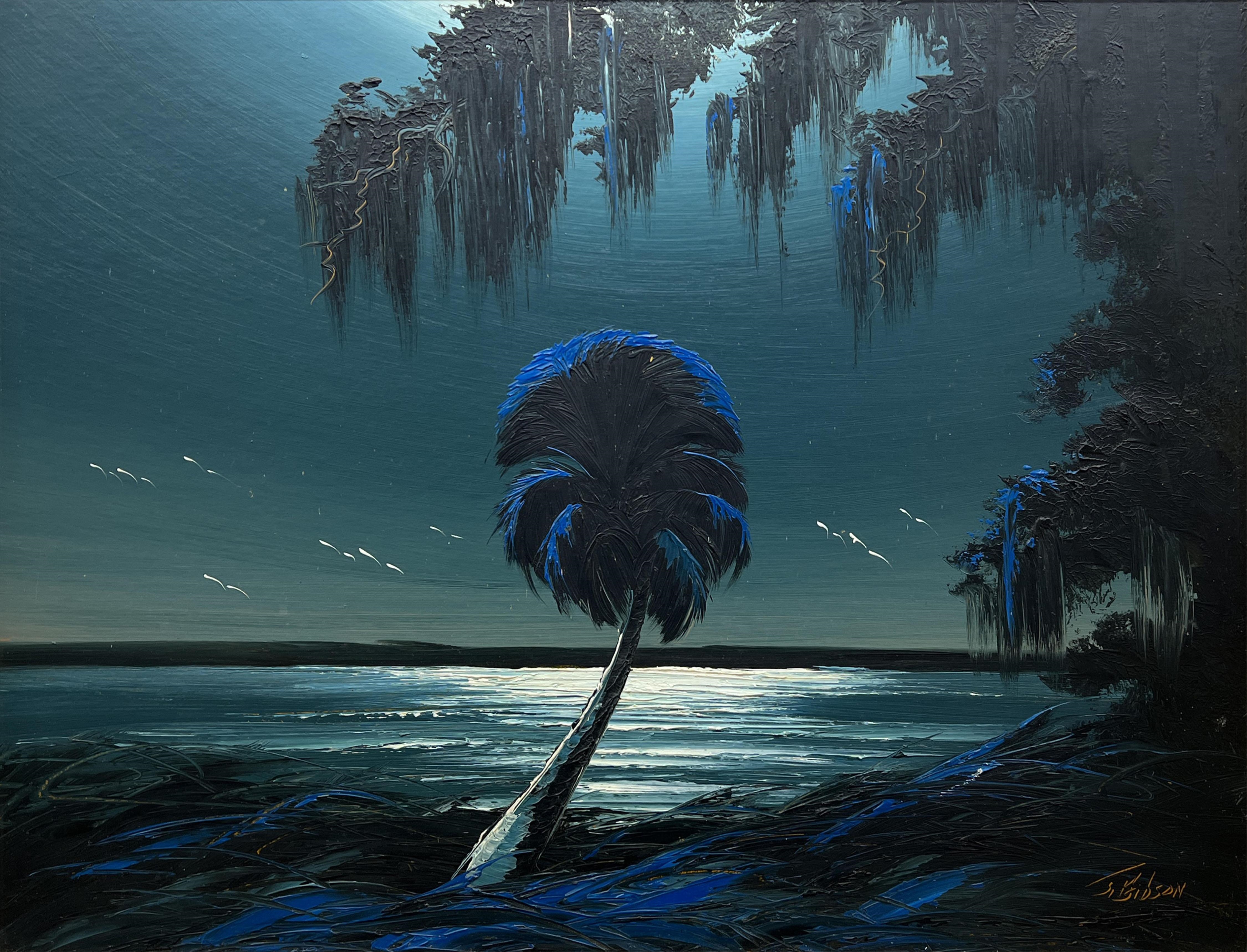 James Gibson | JAMES GIBSON FLORIDA HIGHWAYMEN BLUE MOON | MutualArt