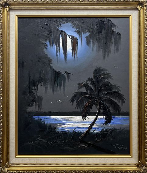 James Gibson | JAMES GIBSON FLORIDA HIGHWAYMEN FULL MOON | MutualArt
