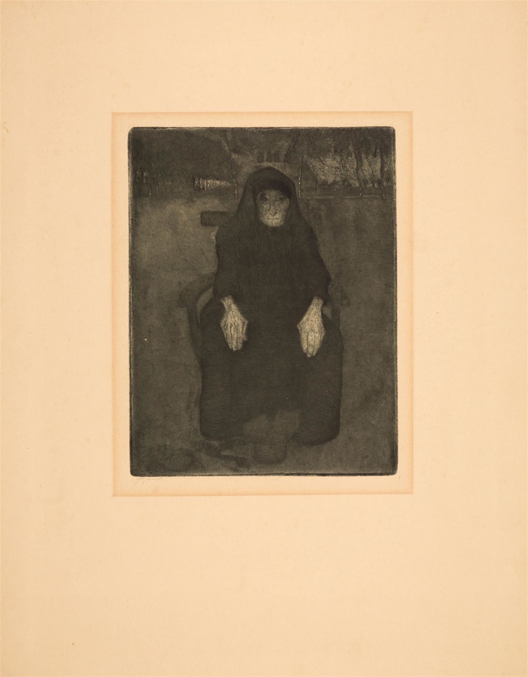 Paula Modersohn Becker Seated Female Nude Self Portrait 1899