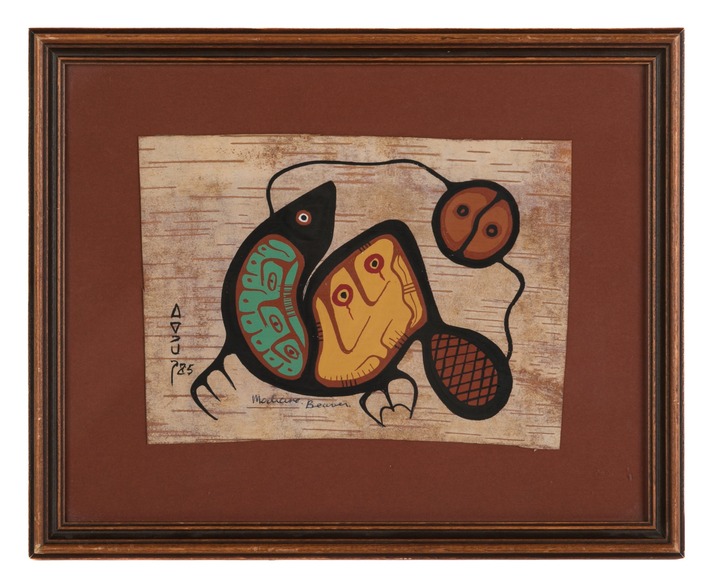 Richard Bedwash | Medicine Beaver (1985) | MutualArt