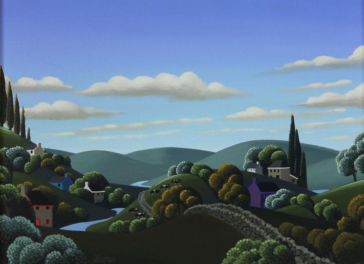 George Callaghan | Houses in the Landscape | MutualArt