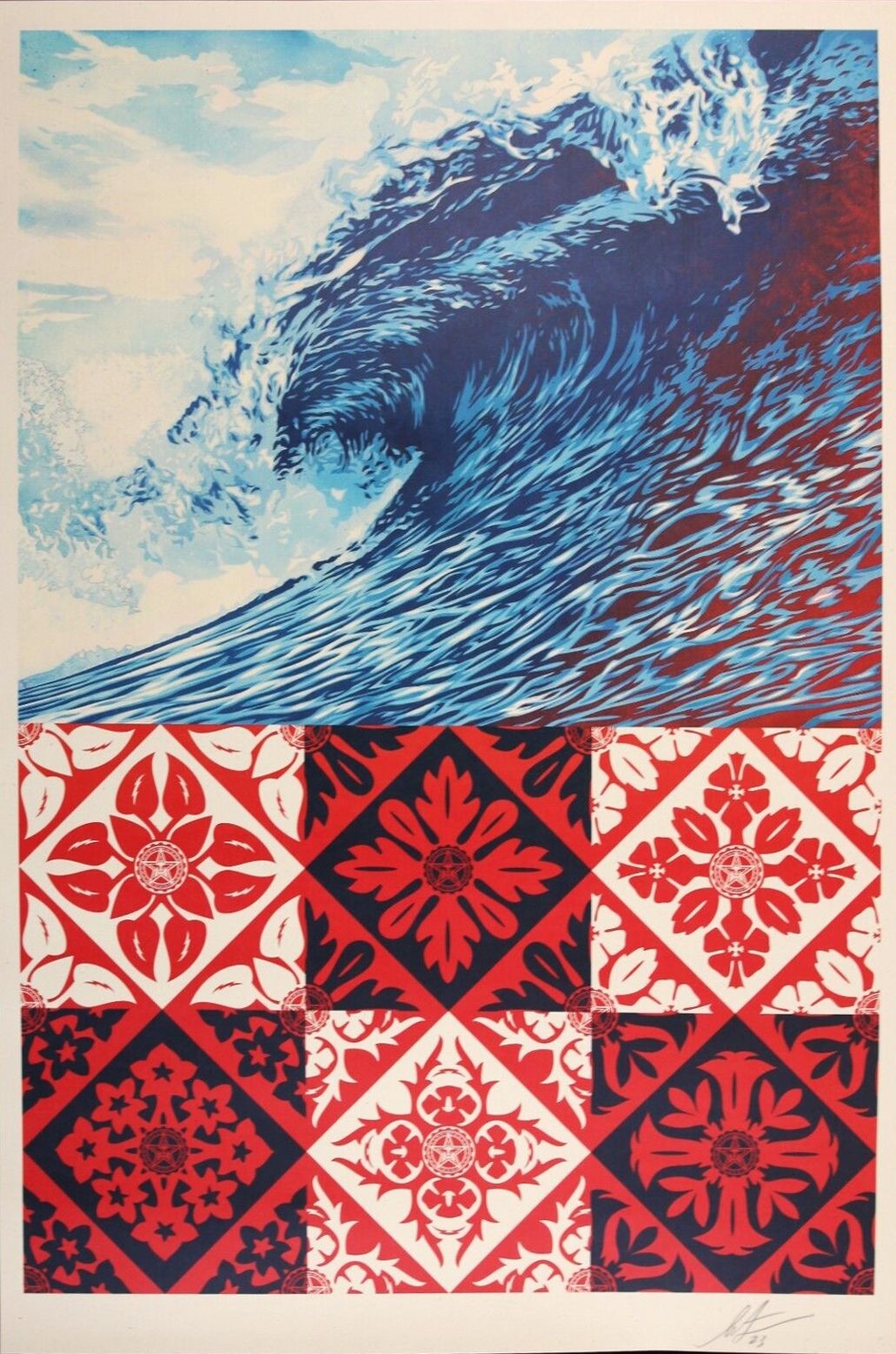Shepard Fairey | Wave of Distress | MutualArt