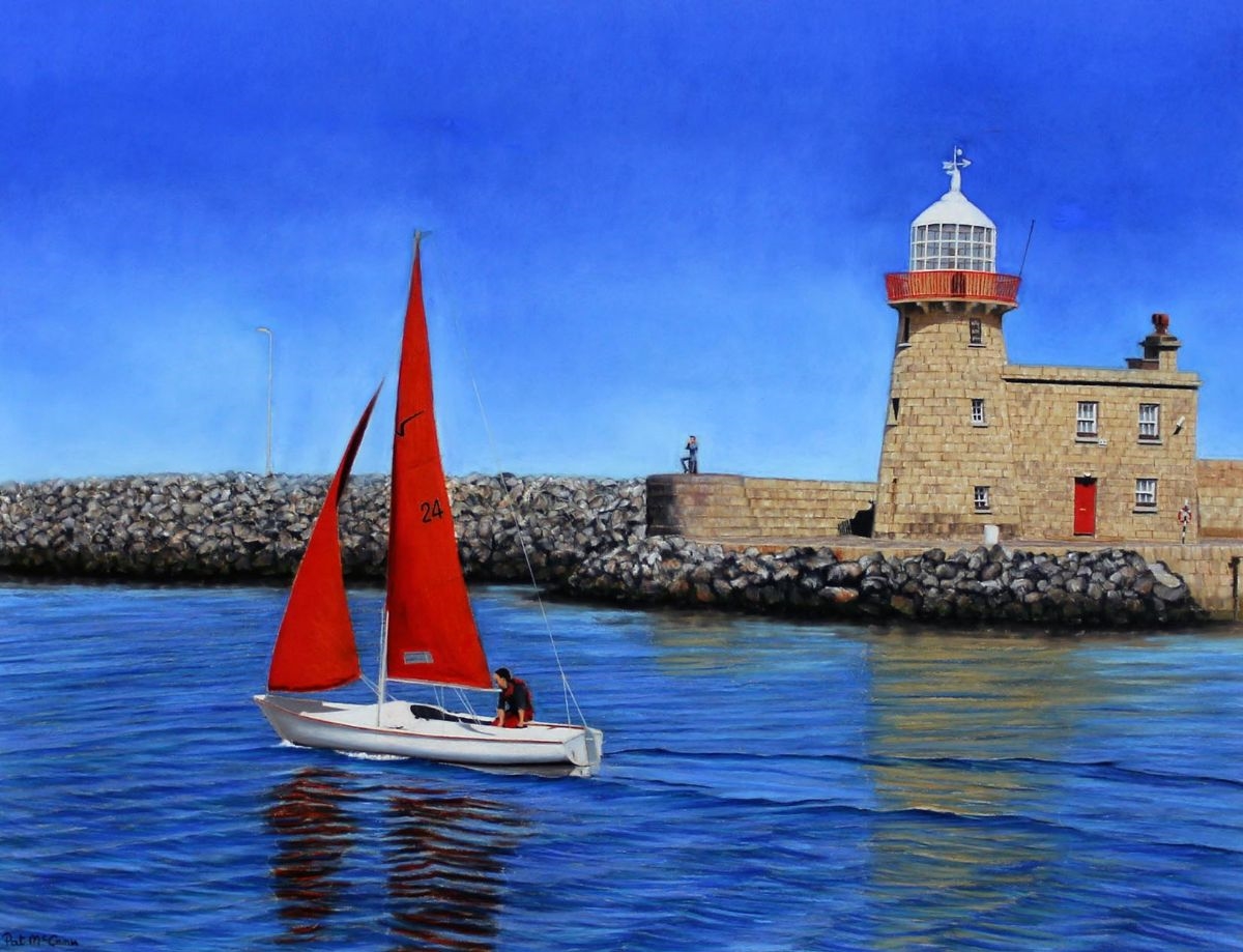 Patrick McCann | A View to a Pier II Howth | MutualArt