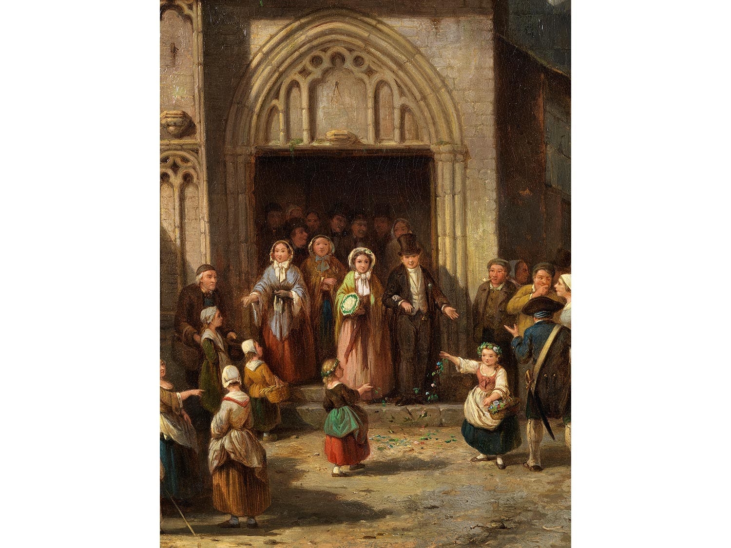 Jacques François Carabain | DE GOUDEN BRUILOFT (1861) | MutualArt