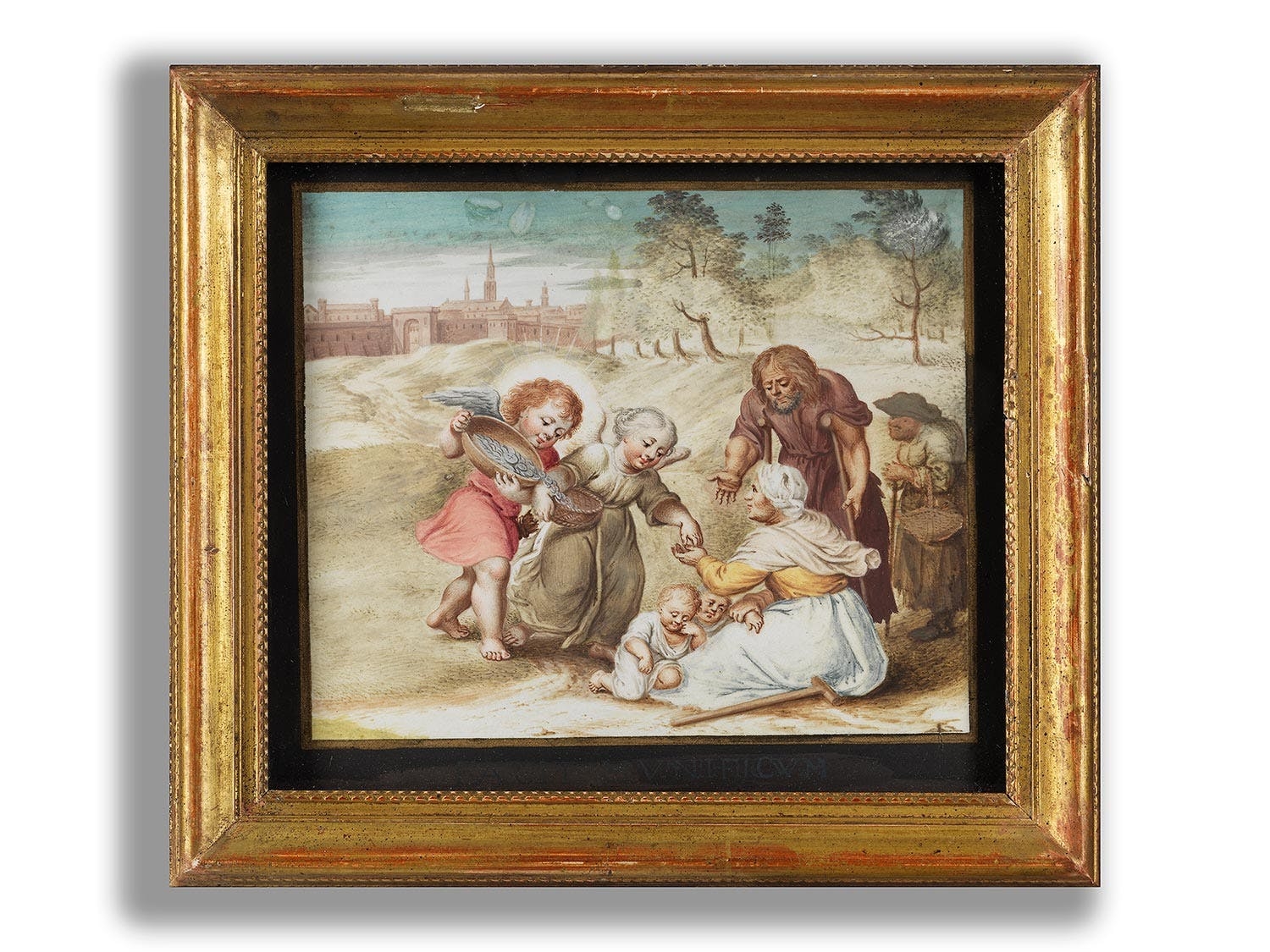 Otto Van Veen | PAAR EMBLEMATISCHE GOUACHEN | MutualArt