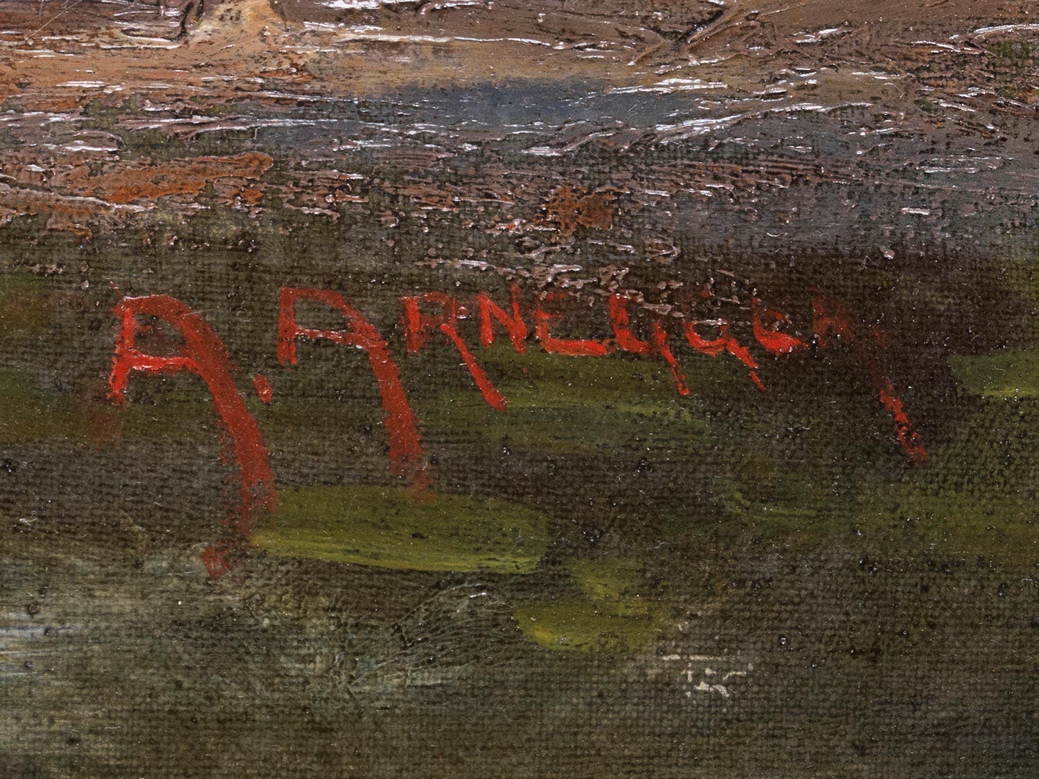 Alwin Arnegger | HERBSTLICHE LANDSCHAFT | MutualArt