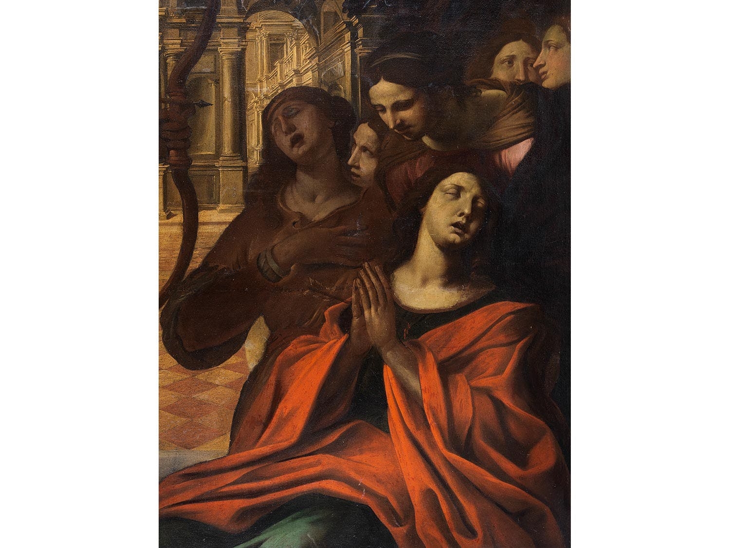 Emilian School, 17th Century | ATTILA UND DAS MARTYRIUM DER HEILIGEN URSULA | MutualArt