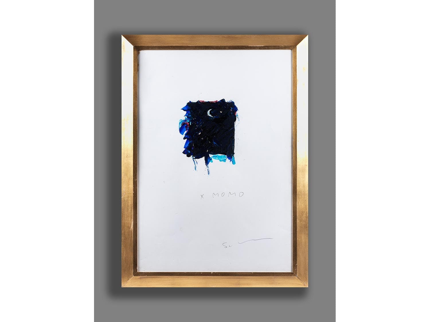 Mario Schifano | UNTITLED ( X MOMO) | MutualArt