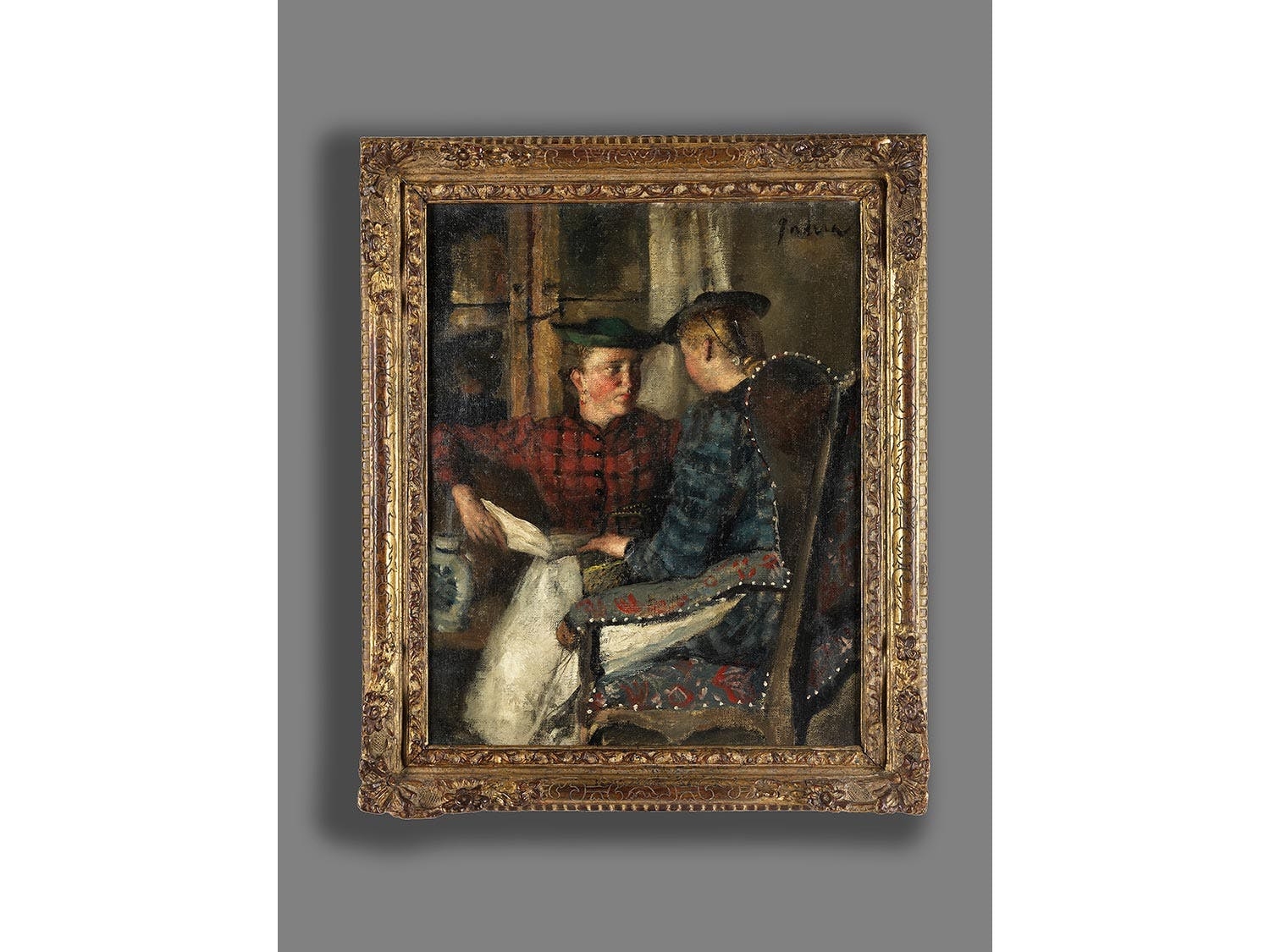 Paul Mathias Padua | ZWEI DAMEN IM GESPRÄCH | MutualArt