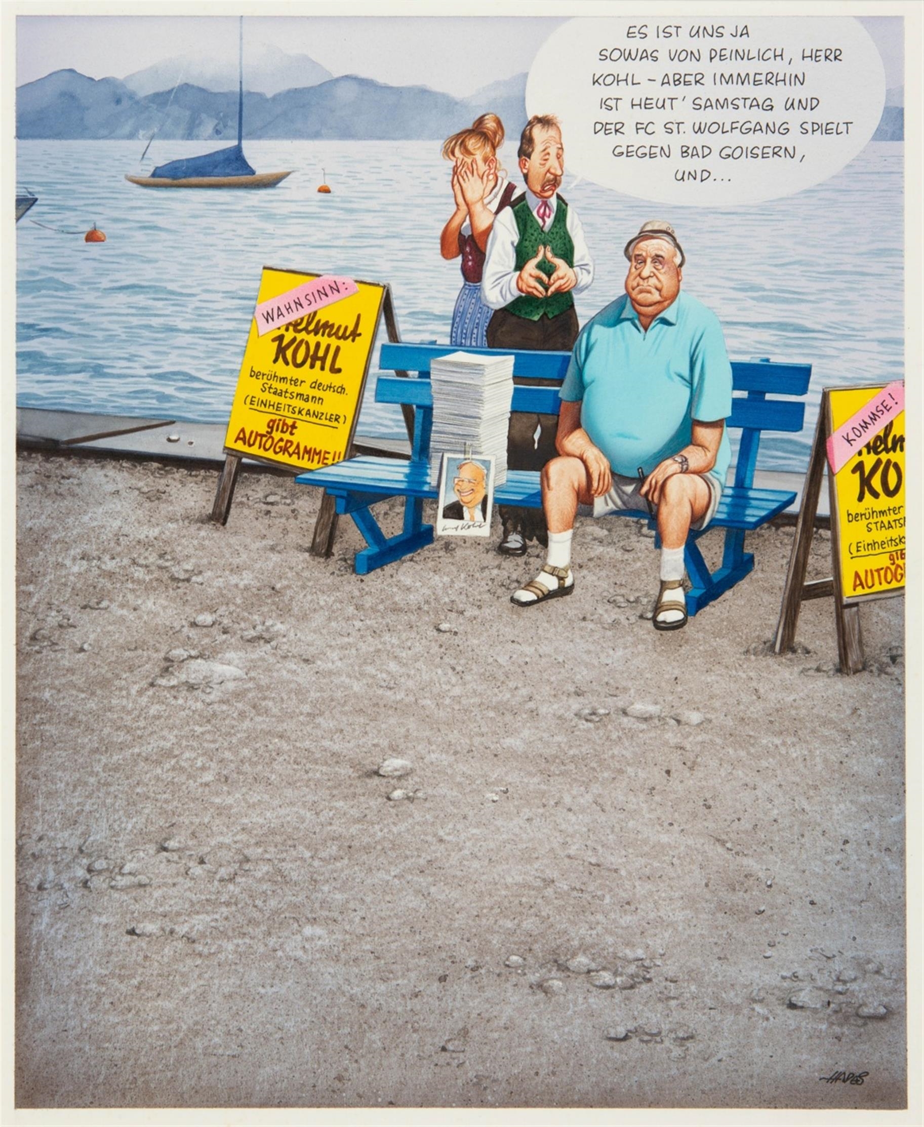 Gerhard Haderer | SAMMLUNG CARTOONS / KARIKATUREN | MutualArt