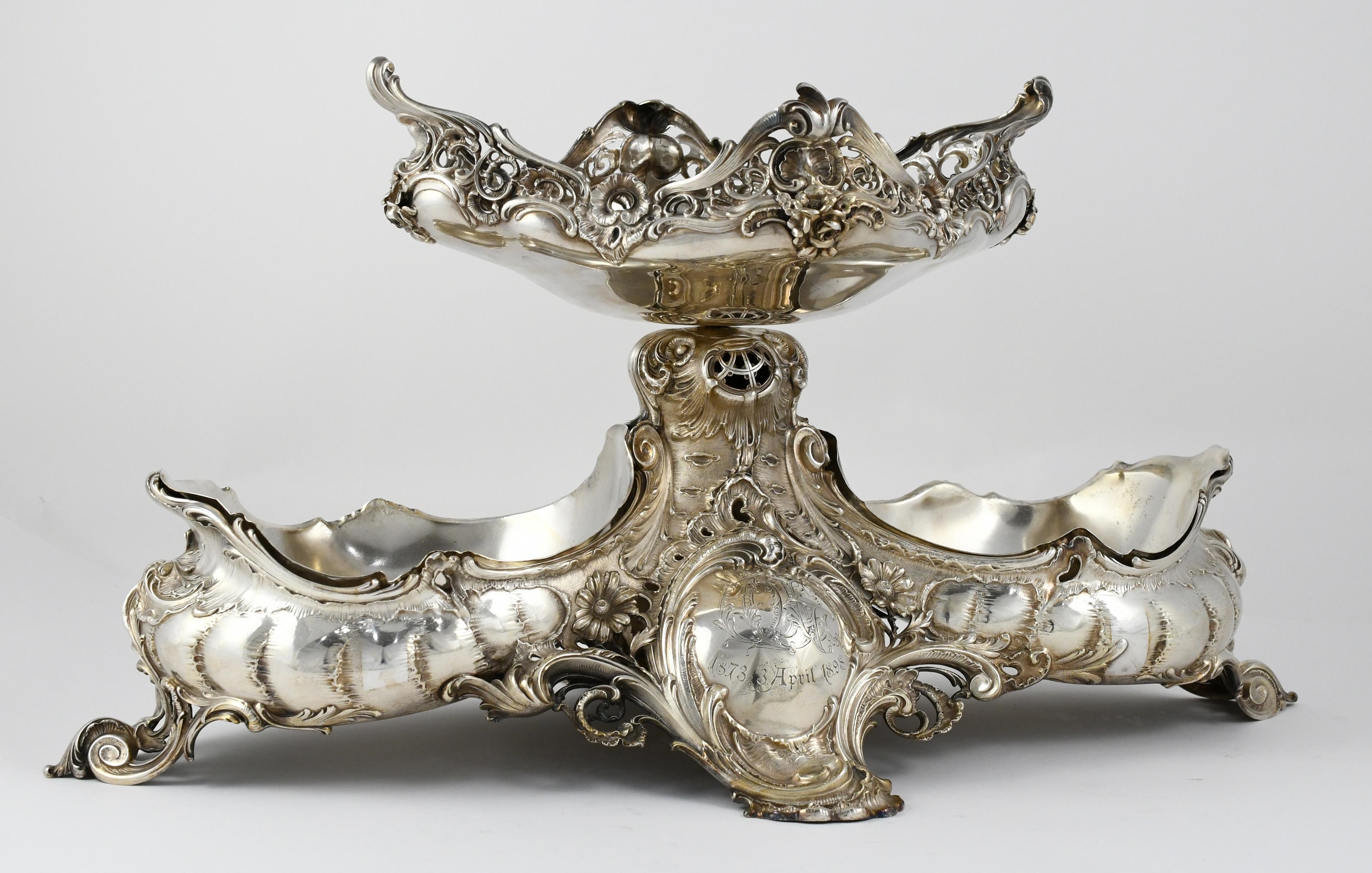 Sy & Wagner | German Silver Centerpiece (Late 19th Century) | MutualArt