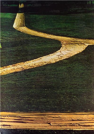 Christo | WRAPPED WALK WAYS, LOOSE PARK, KANSAS CITY (MISSOURI) (1977 ...