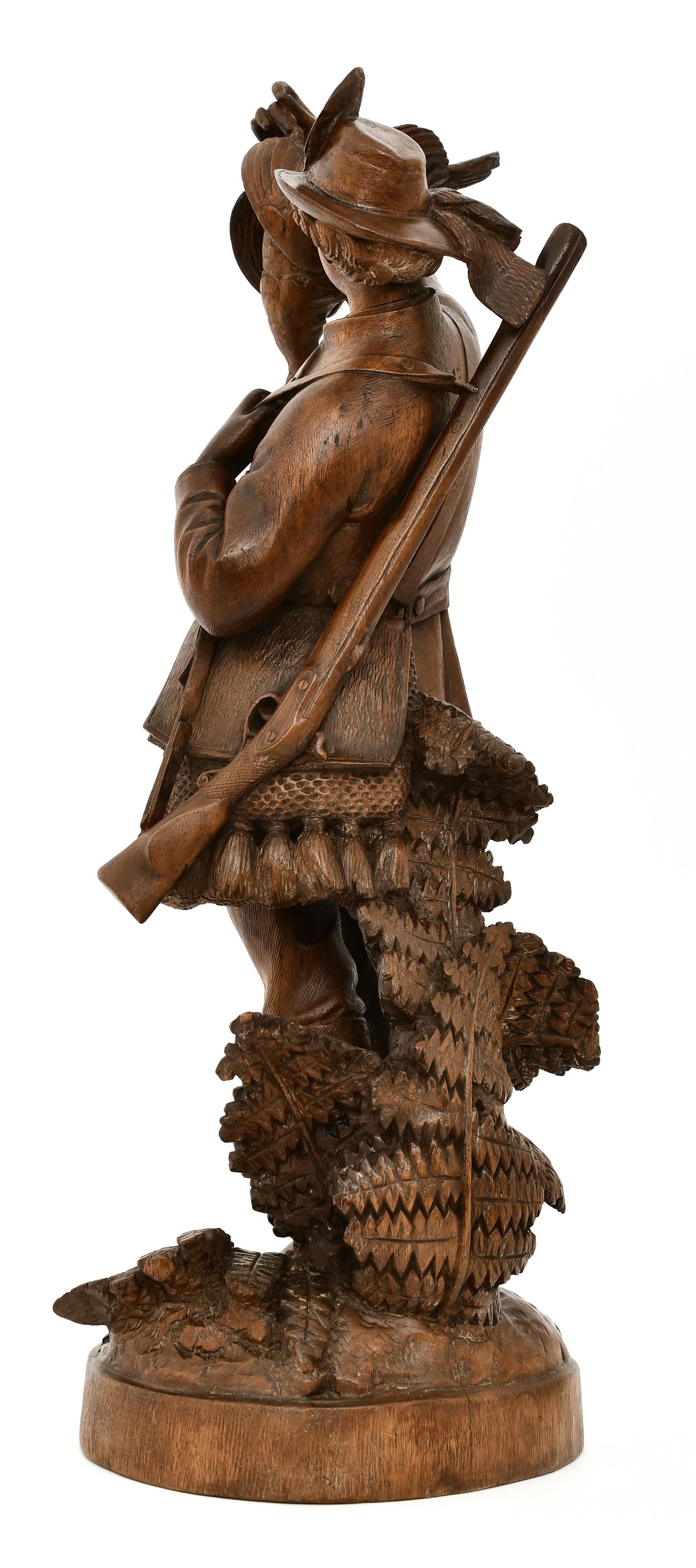 Johann Huggler | Wood Figure (Late 19th Century) | MutualArt