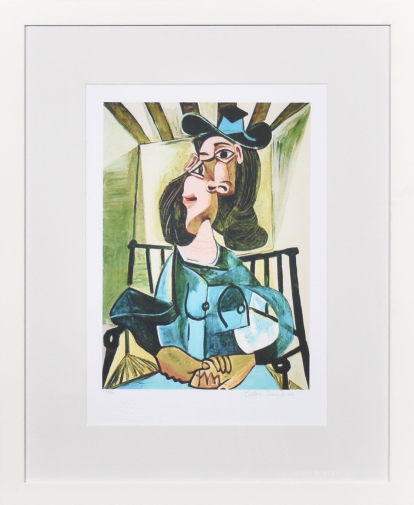 Pablo Picasso | Seated Woman with Hat | MutualArt