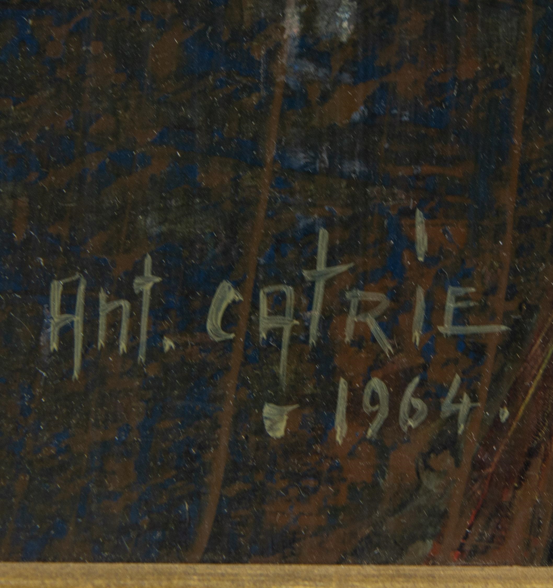 Antoon Catrie | Girl's portrait (1964) | MutualArt