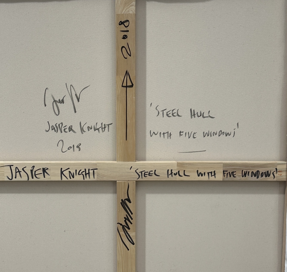 Jasper Knight | Steel Hull with Five Windows (2018) | MutualArt