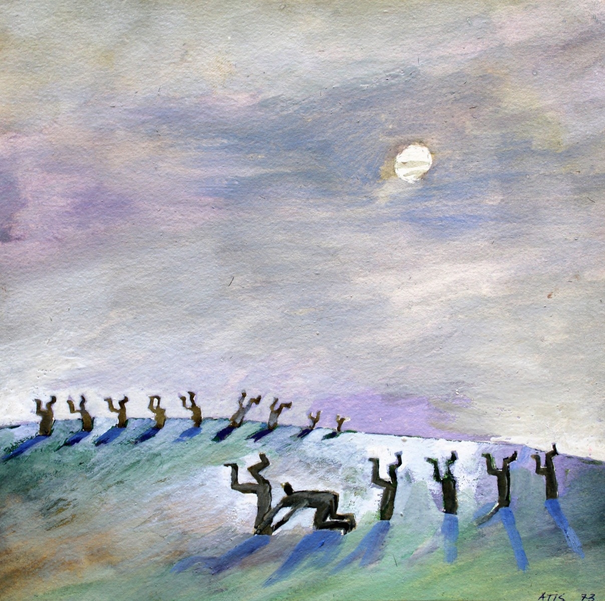 Atis Ievins | Dali motif (1973) | MutualArt