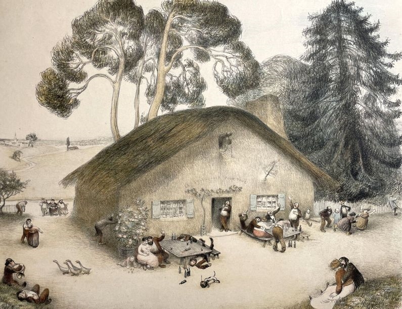 Jean Veber | Le soleil luit pour tous (1907) | MutualArt