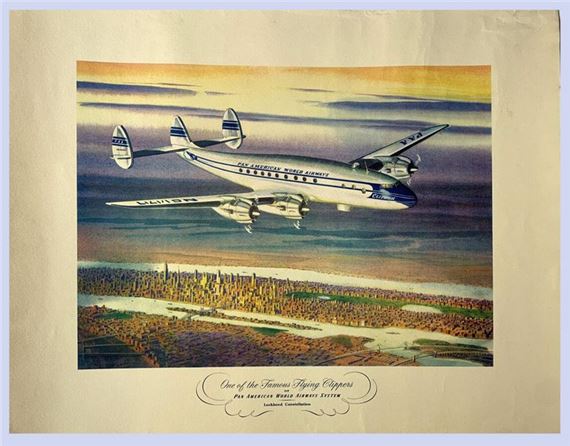 John T. Mccoy | Lockheed Constellation (Circa 1980) | MutualArt