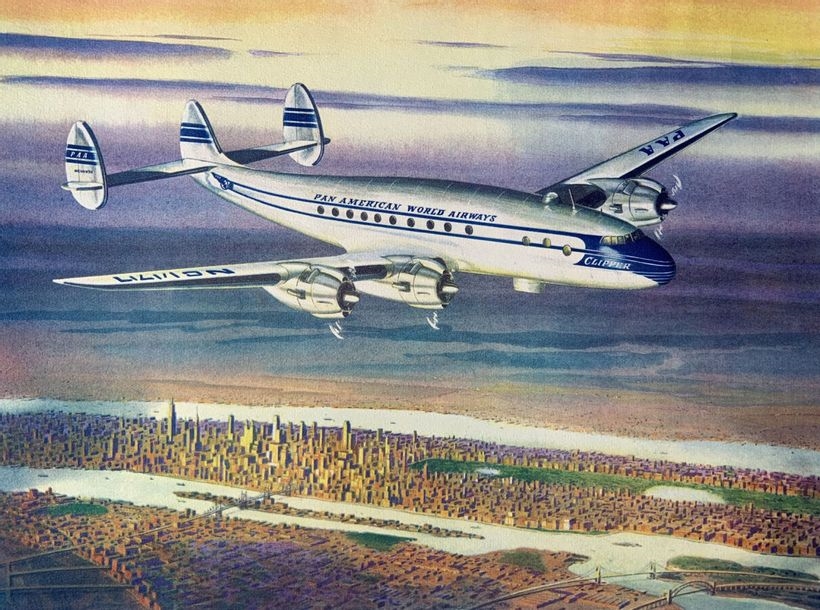 John T. Mccoy | Lockheed Constellation (Circa 1980) | MutualArt