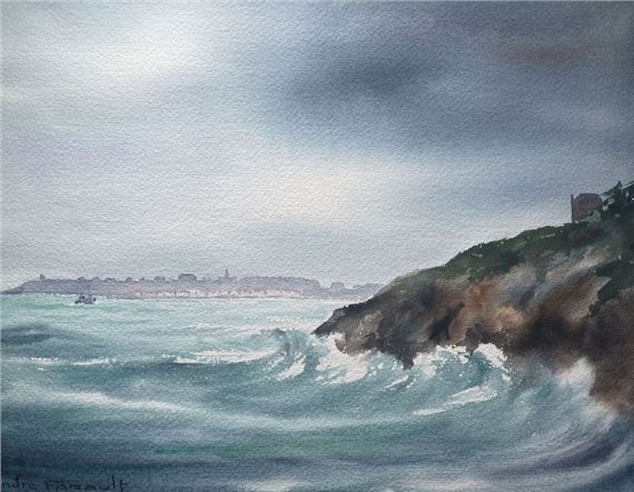 Farault André | Littoral de Granville (Circa 1960) | MutualArt