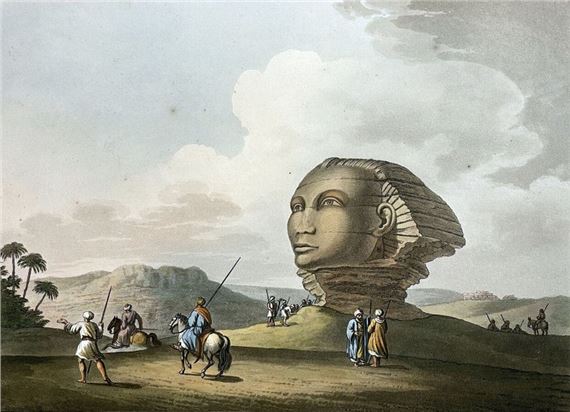 Thomas Milton | Head of the Colossal Sphinx (1801) | MutualArt