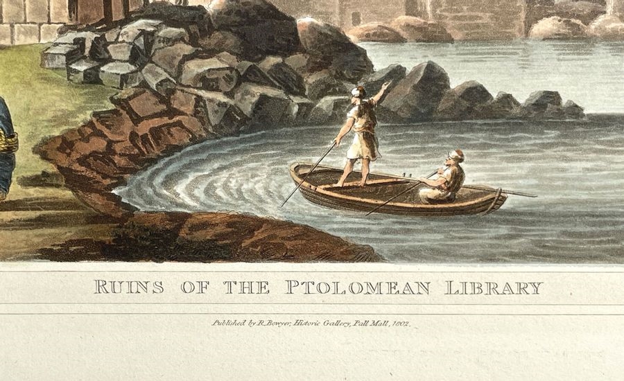 Luigi Mayer | The Ruins of Ptolemy Library (1802) | MutualArt