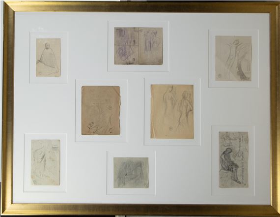 George Minne | Sketch sheets with studies | MutualArt