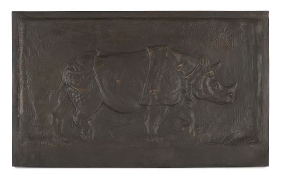 Josef Franz Pallenberg | Schreitendes Nashorn | MutualArt