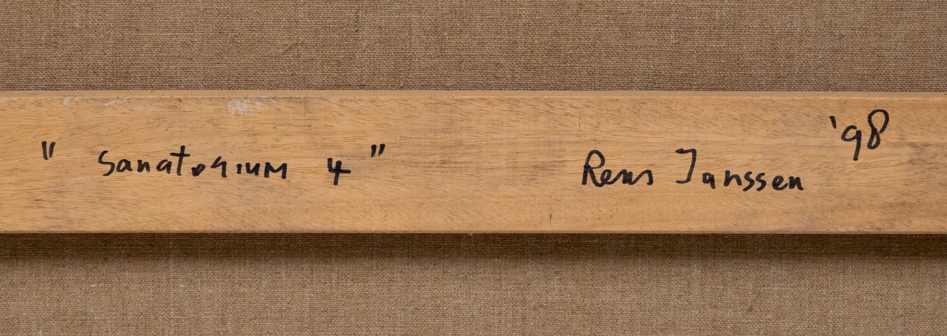 Rens Janssen | Sanatorium IV (1998) | MutualArt