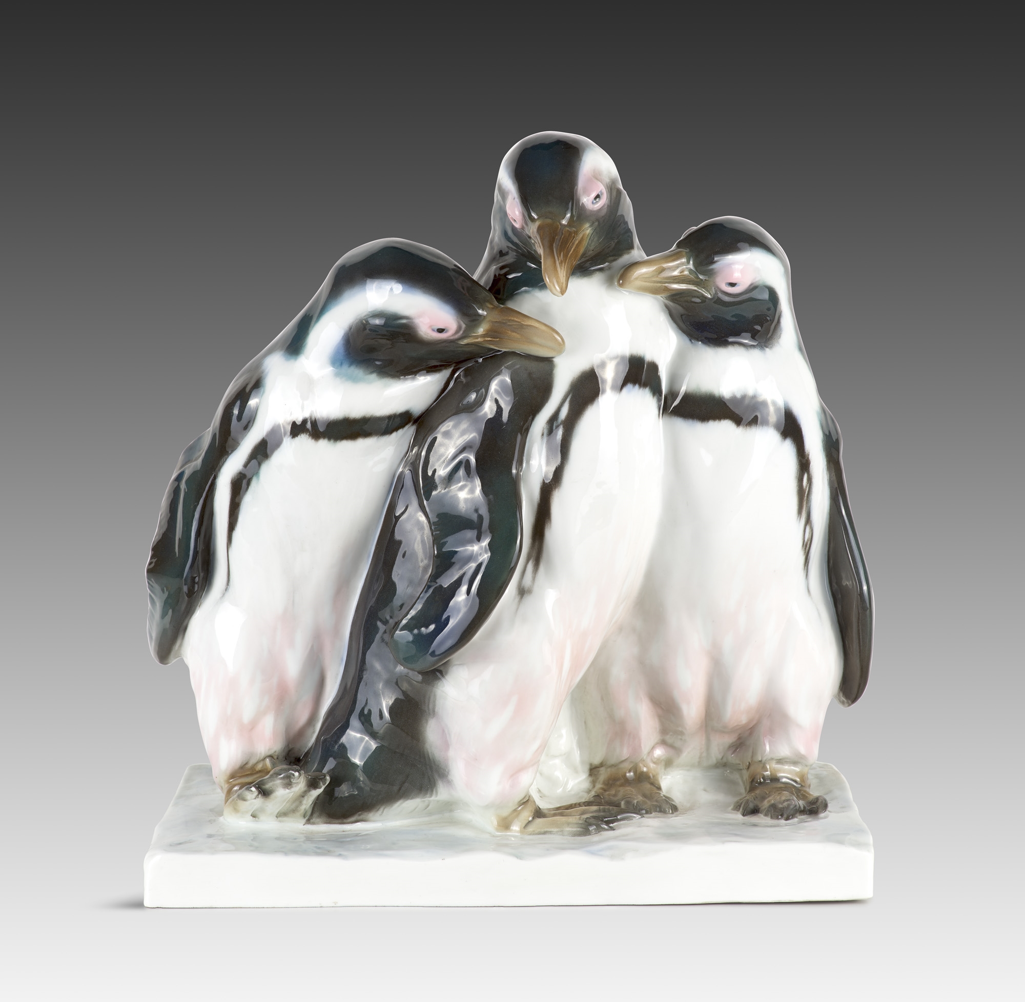 Josef Franz Pallenberg | Drei Brillenpinguine (Circa 1920) | MutualArt