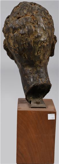 Henry Mitchell | BRONZE HEAD OF A MAN | MutualArt