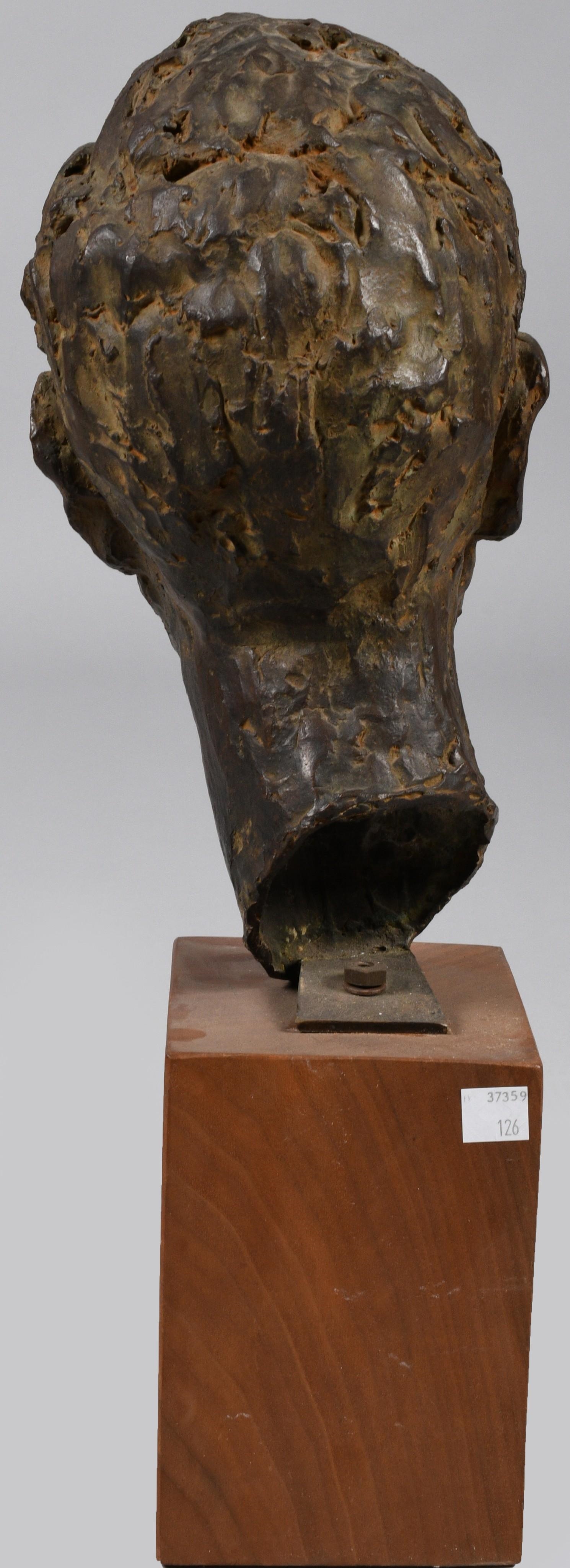 Henry Mitchell | BRONZE HEAD OF A MAN | MutualArt
