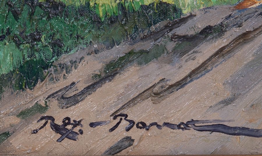 Rex Barrat | Le passage à niveau à Chiry | MutualArt