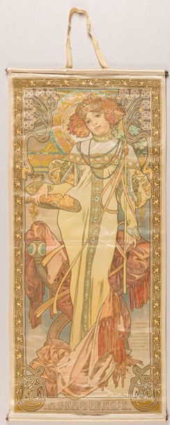 Alphonse Mucha | Les saisons, l'automne et le printemps | MutualArt